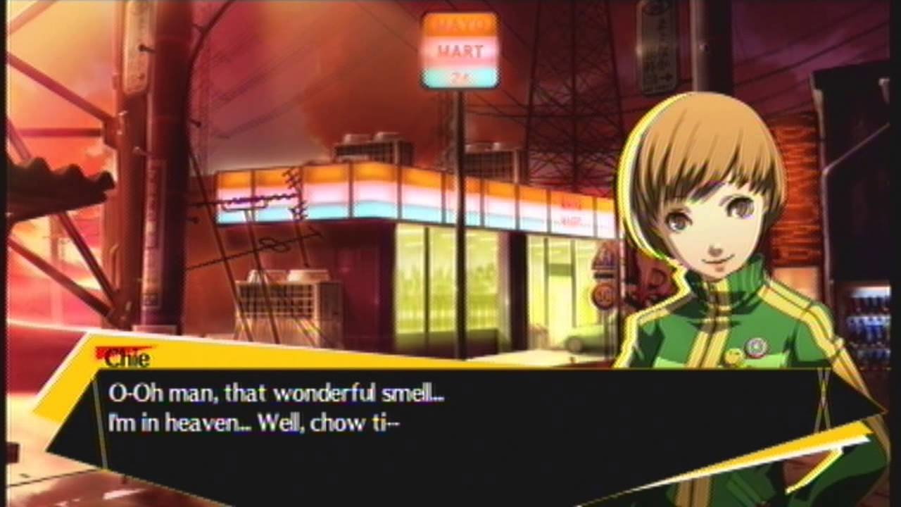 I’m just riffing on Chie’s joke ending from persona 4 - #190653161 ...