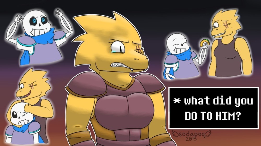Page 1 of comments at Underswap - undyne
