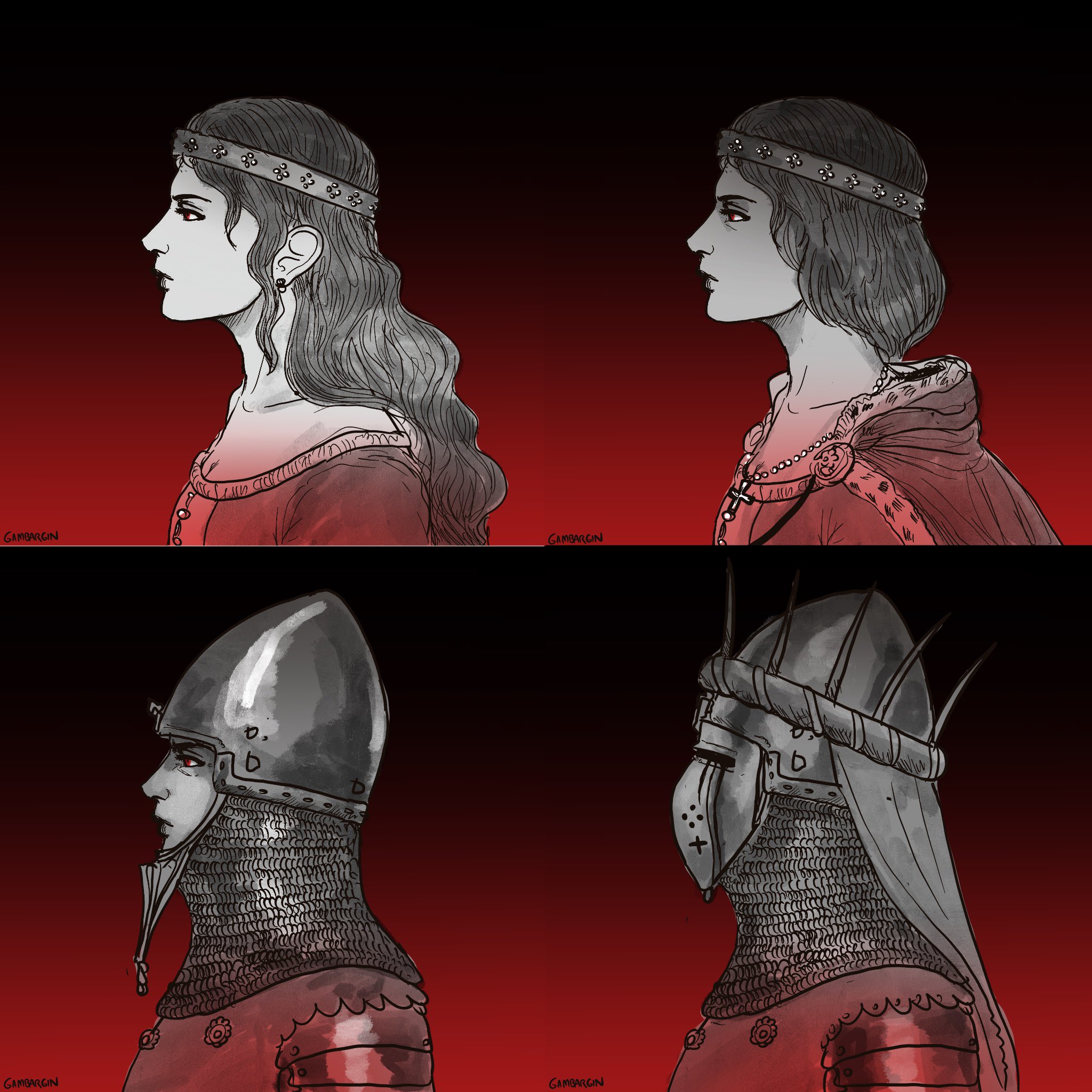 Lady Oda the Pious by Gambargin