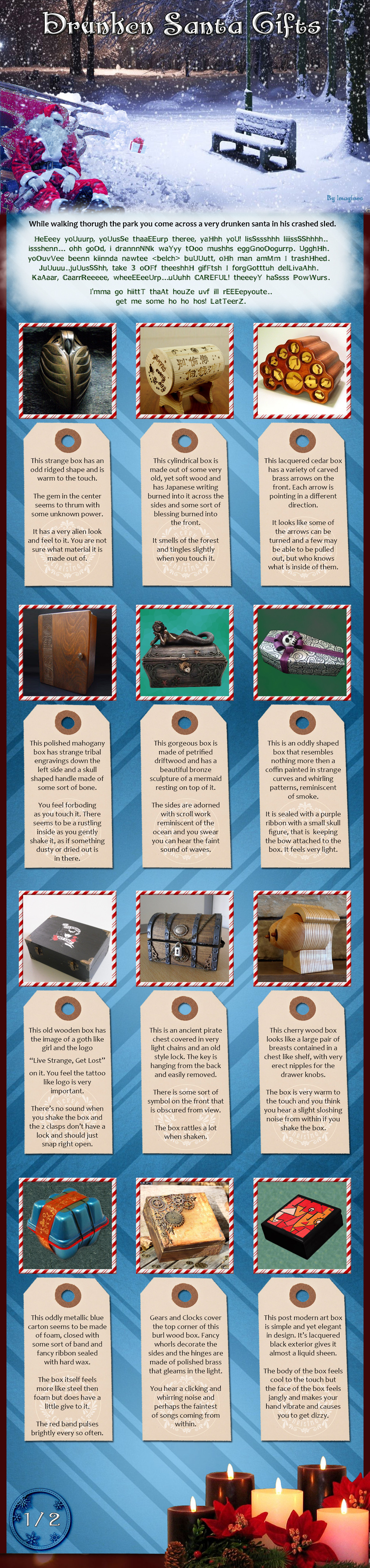 cyoa: cyoa: Create Your Own Adventures!