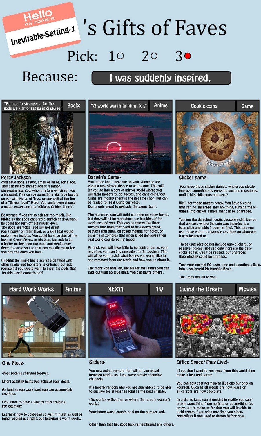 cyoa: cyoa: Create Your Own Adventures!