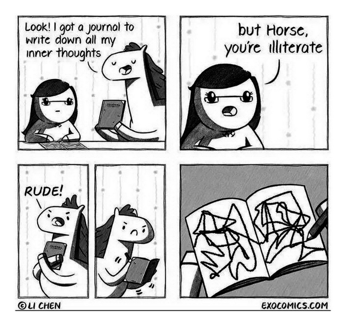 unfazed parental growling